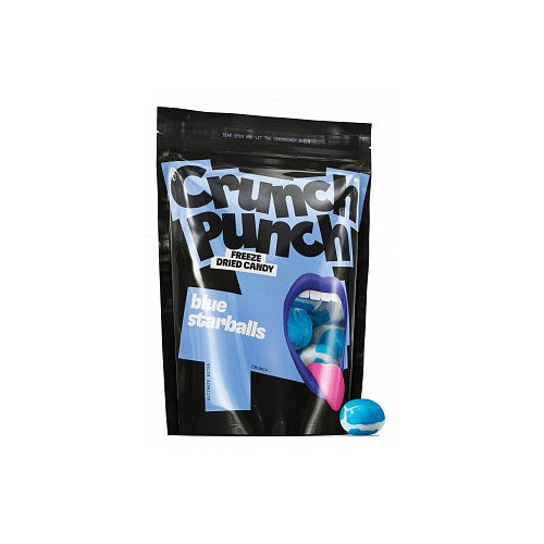 Crunch Punch Blue Starballs – Freeze-Dried Blue Raspberry Candy Balls ...