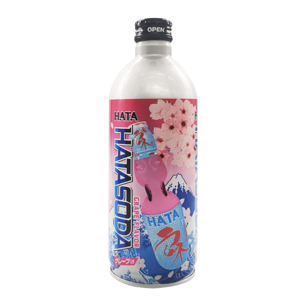 HATA Hatasoda Grape – 500ml | Authentic Japanese Grape Soda ...