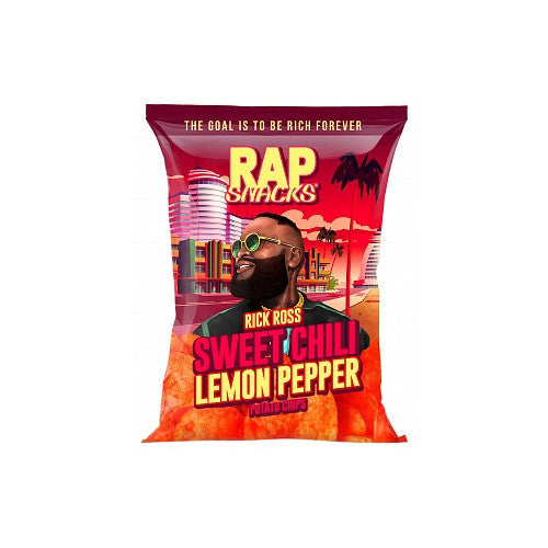 Rap Snacks Rick Ross Sweet Chilli Lemon Pepper Chips– Sweet, Spicy & Z ...
